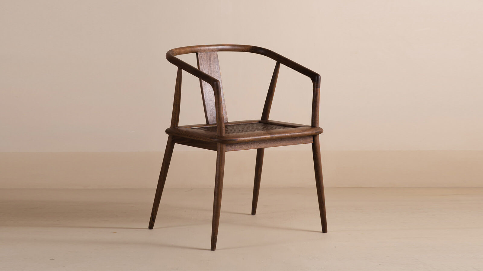 Ming Walnut Essence Dining Chair | Studio BASE